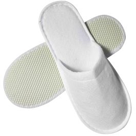 30 CM Spa Slipper Closed Toe, Terry with 4MM Padded Eva Sole Spa ...