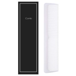 Comb - Comb White plastic in black paper box - 1000 PCS Case