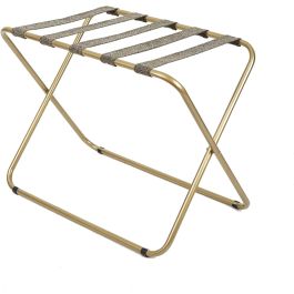 Golden Folding Luggage Rack, Stainless Steel Luggage Rack, Cloth Stand ...